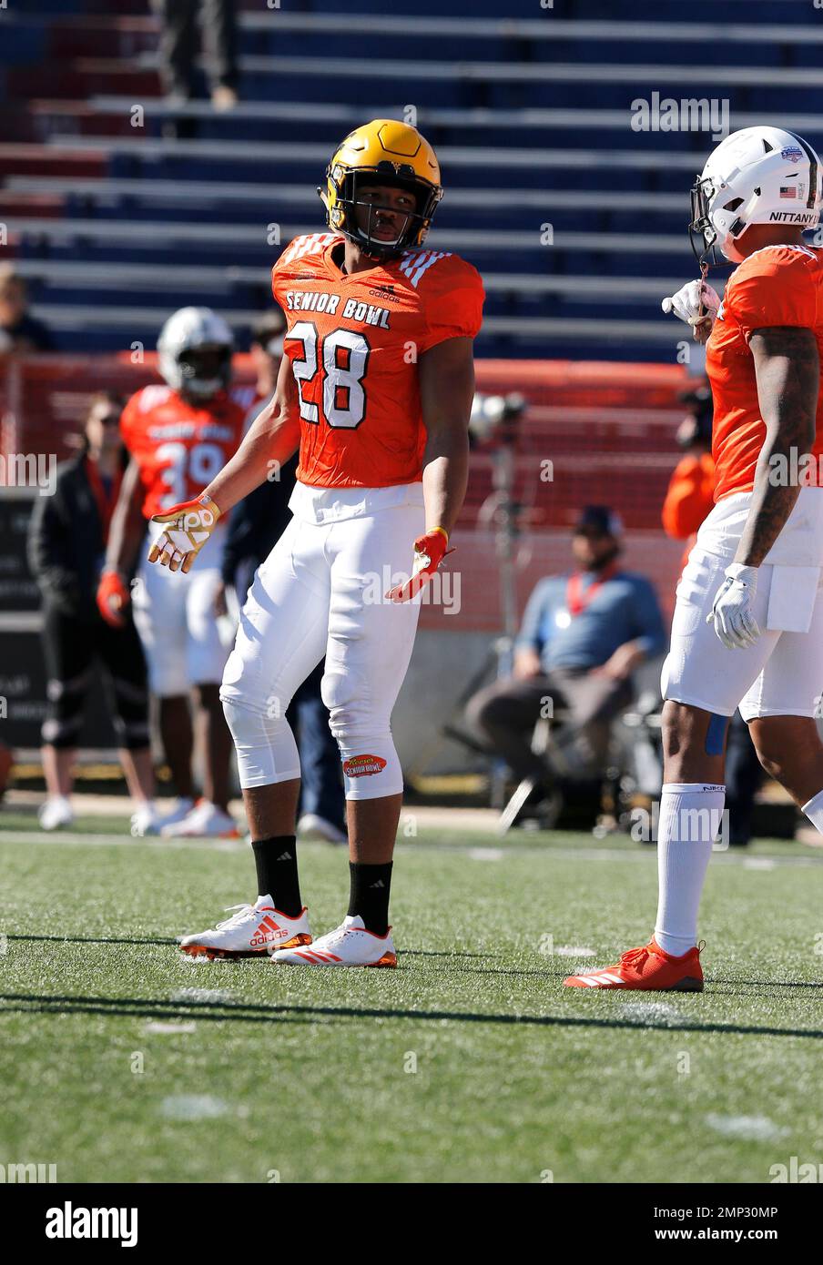 North squad safety Kyzir White of West Virginia in action during the ...