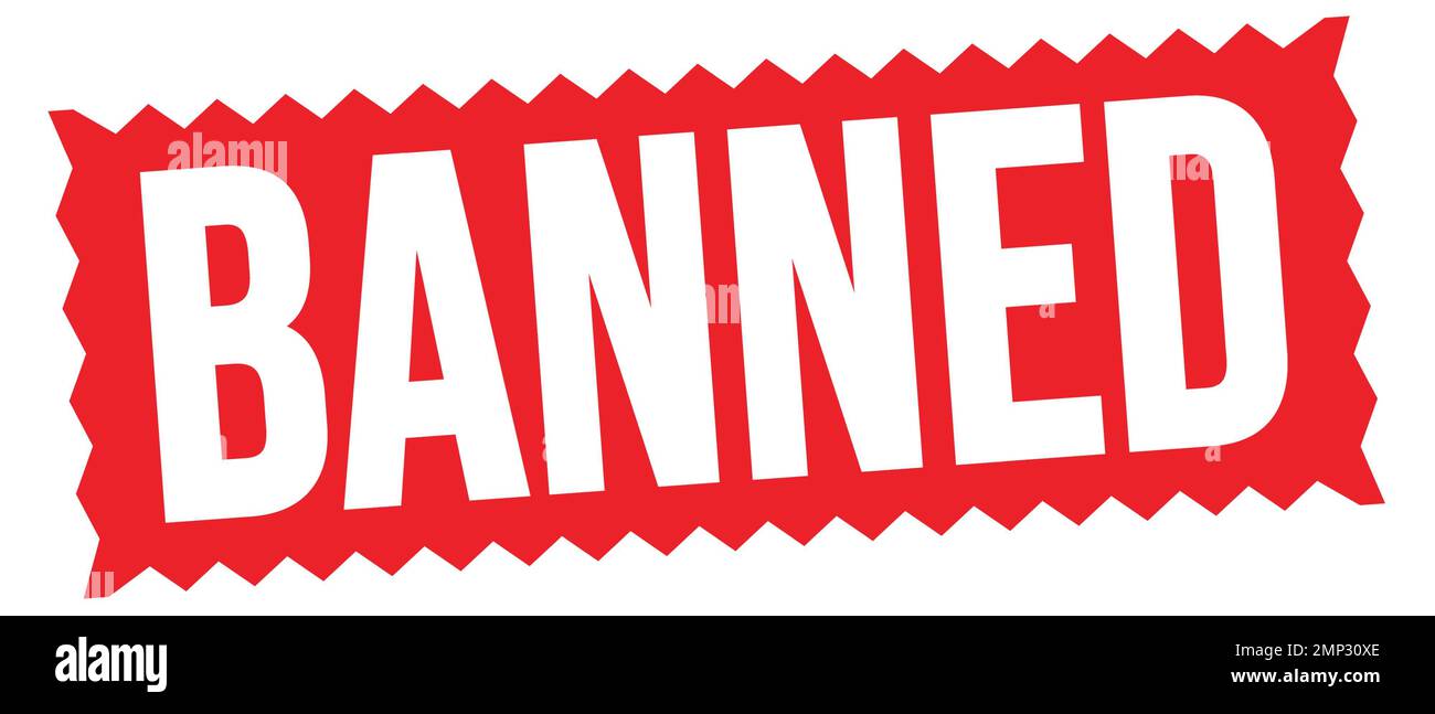 Banned stamp hi-res stock photography and images - Alamy