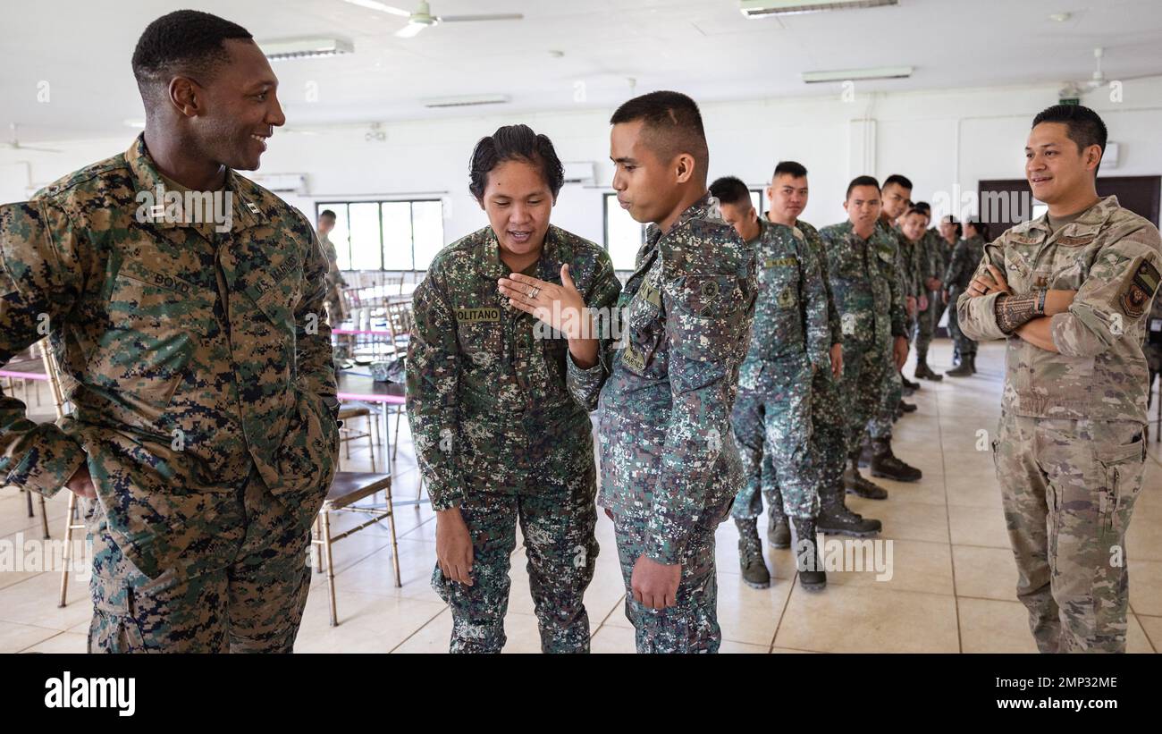 U.S. Marine Corps Capt. Larry Boyd, a communication strategy and ...