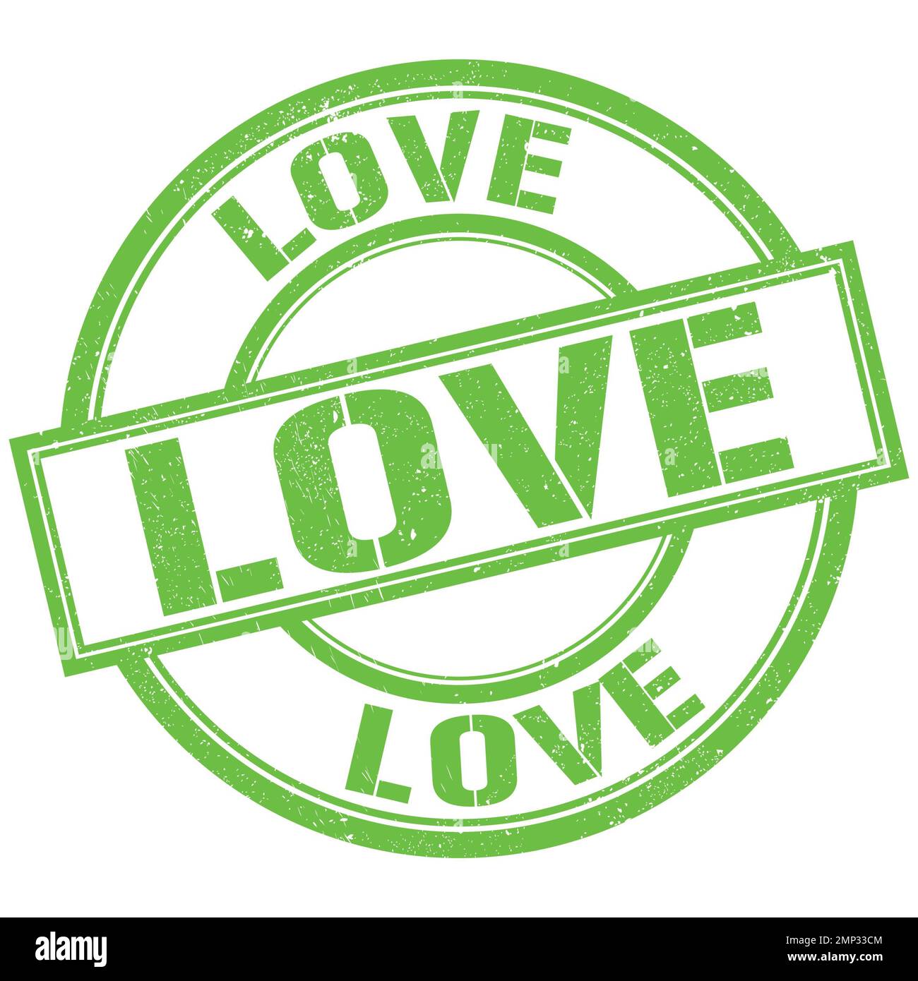 Love stamp sign round Cut Out Stock Images & Pictures - Alamy