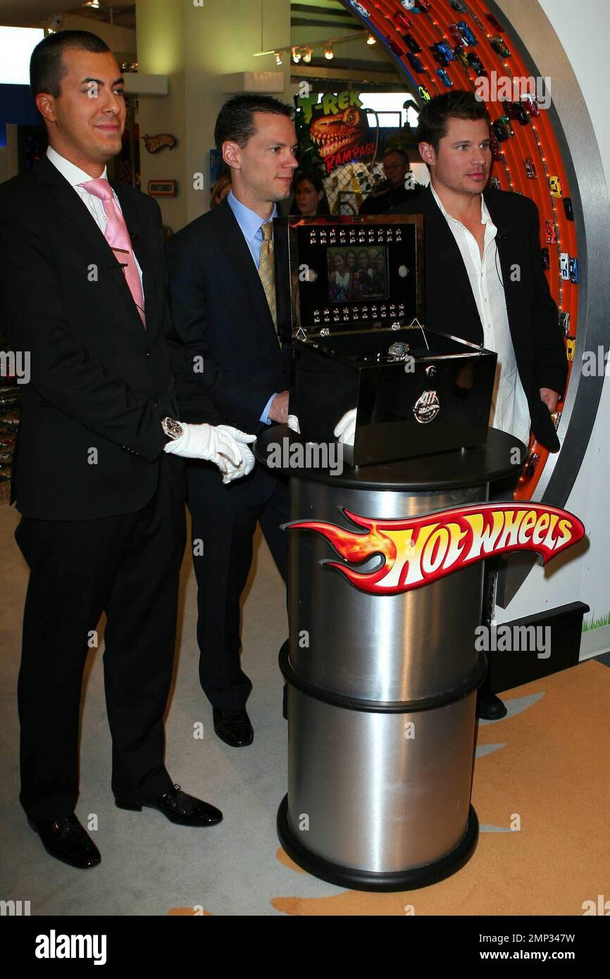 Nick Lachey helps Mattel celebrate the 40th Anniversary of Hot Wheels ...