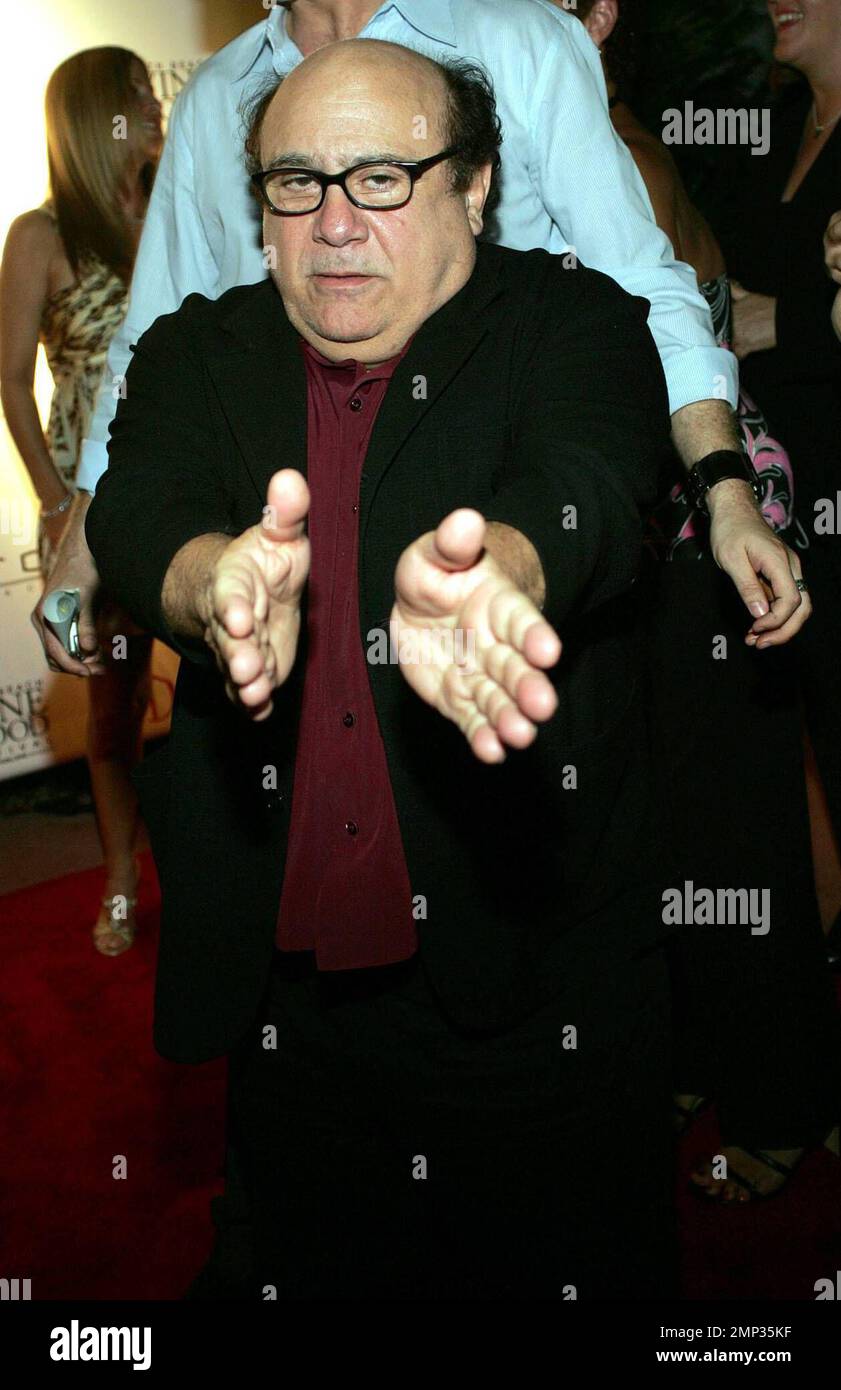 Actor Danny DeVito arrives for the South Beach Wine & Food Festival's ...