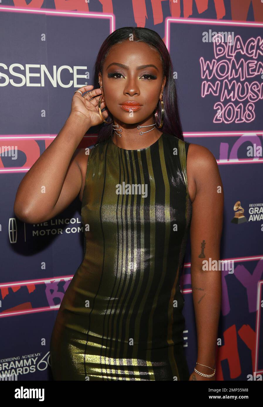 Singer Justine Skye attends the ninth annual Essence Black Women in ...