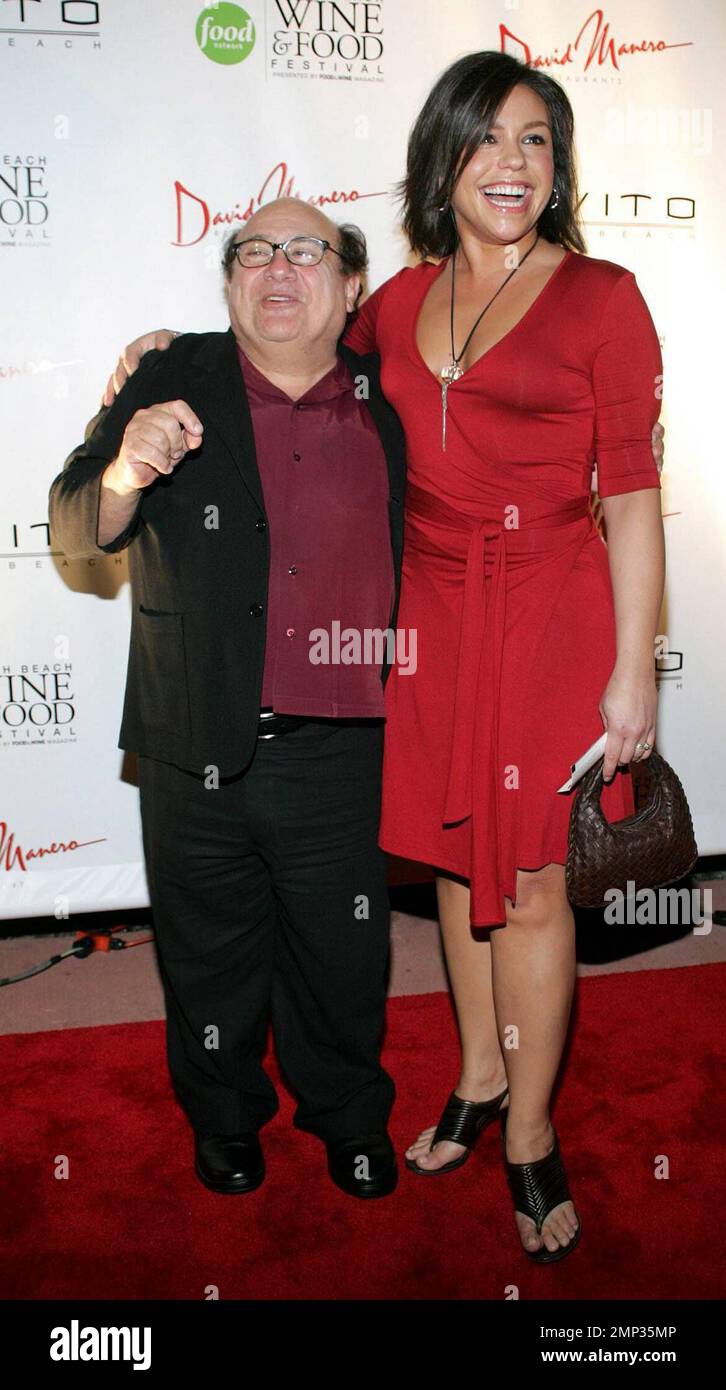 Actor Danny DeVito (L) and Food Network's "30 Minute Meals" host ...