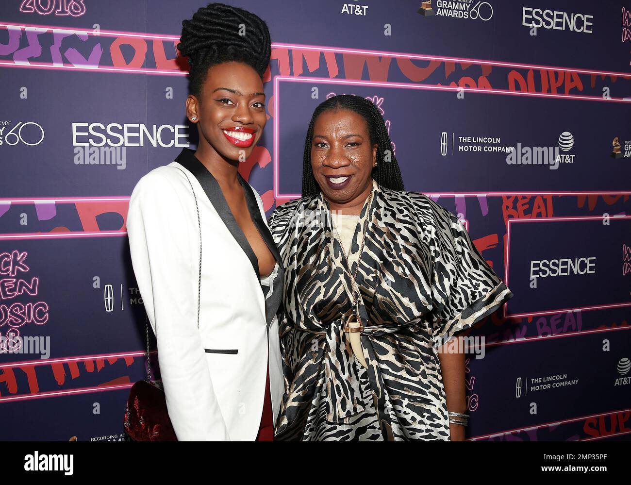 Activist Tarana Burke right and daughter Kaia Burke attendsthe ninth ...