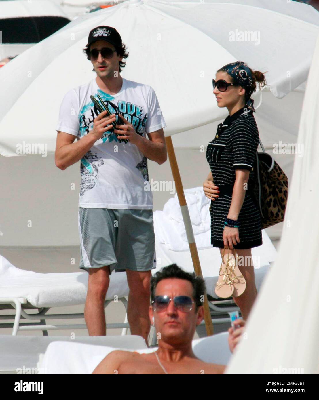 Exclusive!! Actor Adrien Brody and his Spanish girlfriend, actress ...