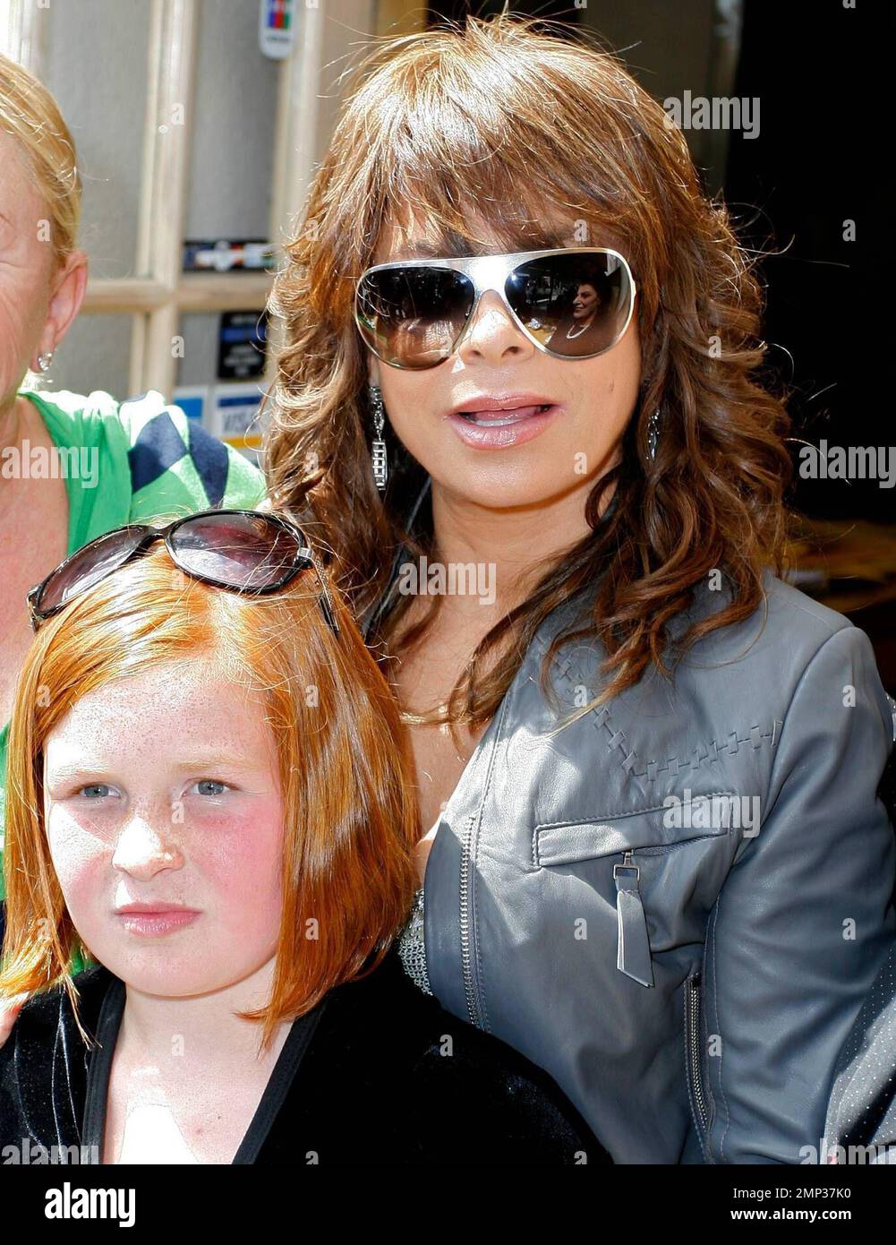 Paula Abdul has lunch and poses for pictures with fans in Beverly Hills ...