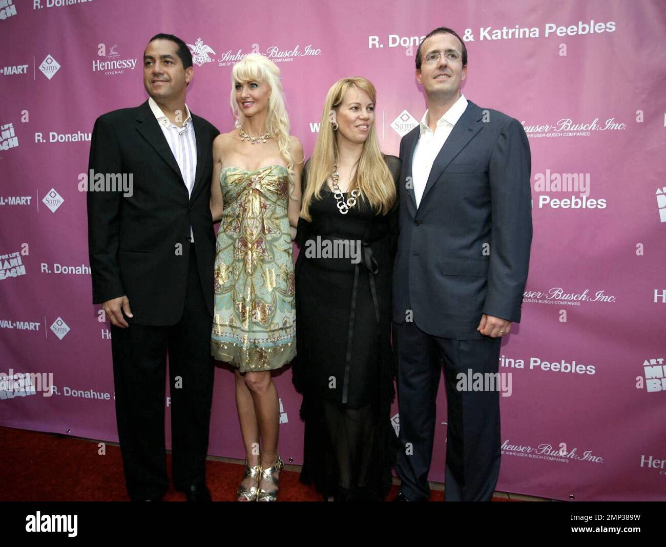 Don and Katrina Peebles and Chip and Allison Brady attend Russell ...