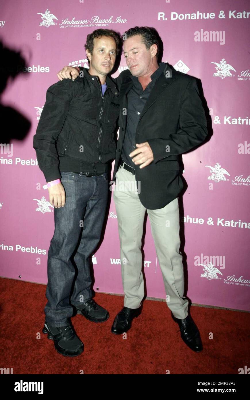 Pauly Shore and Shareef Malnik attend Russell Simmons' event Art for ...