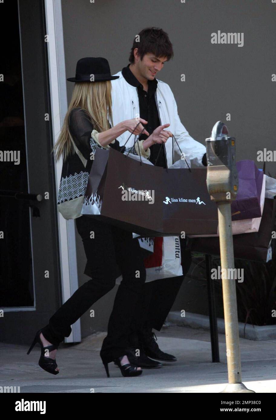 Ashton Kutcher seems to be flying high on the set of his new movie ...