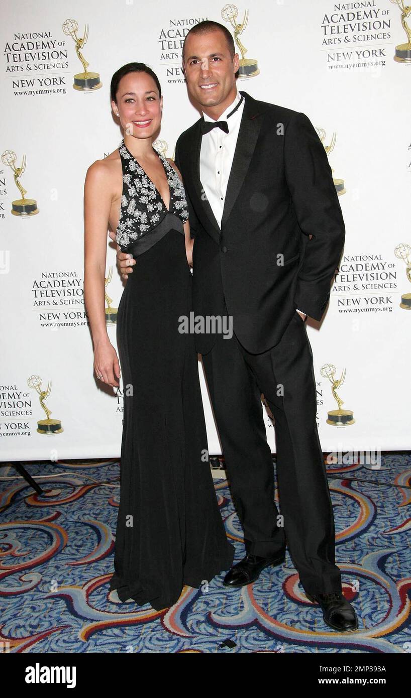 Fashion Photographer Nigel Barker (R) and his wife Cristen Barker at ...