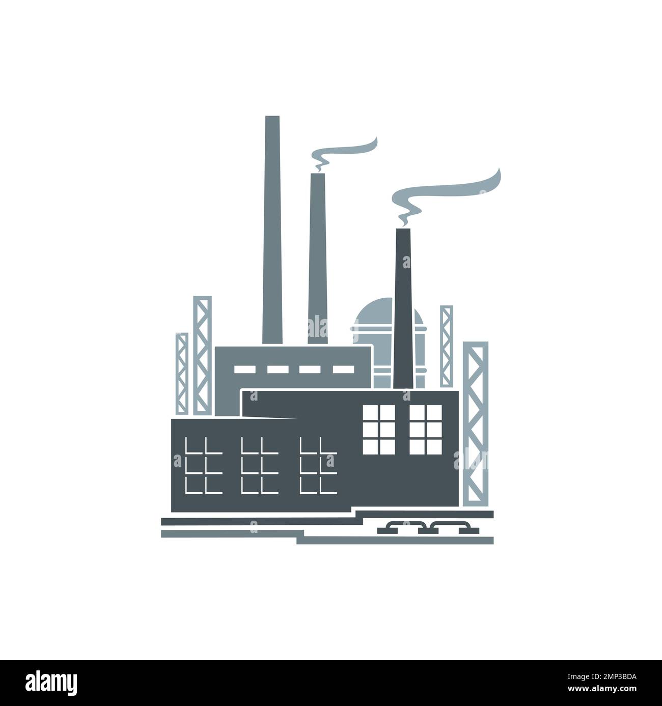 Fabrication plant Stock Vector Images - Alamy