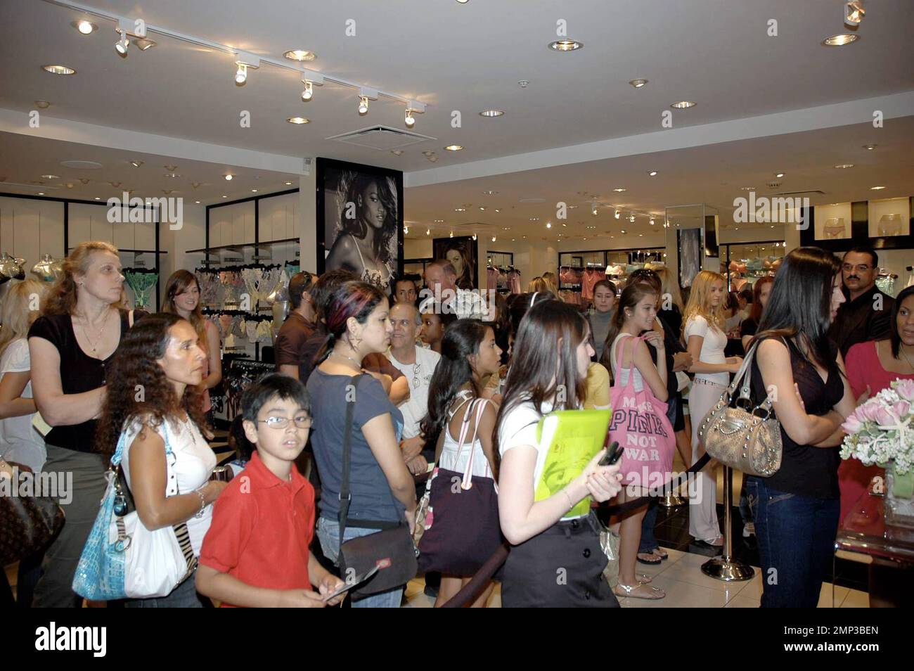 Victoria's Secret supermodel Marisa Miller makes an appearance at the ...