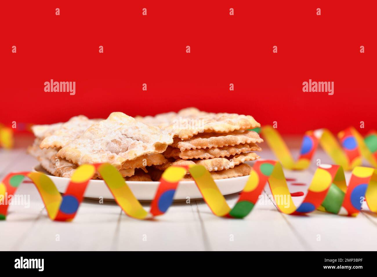 Fried Italian dessert snack for carnival season called 'Galani ...