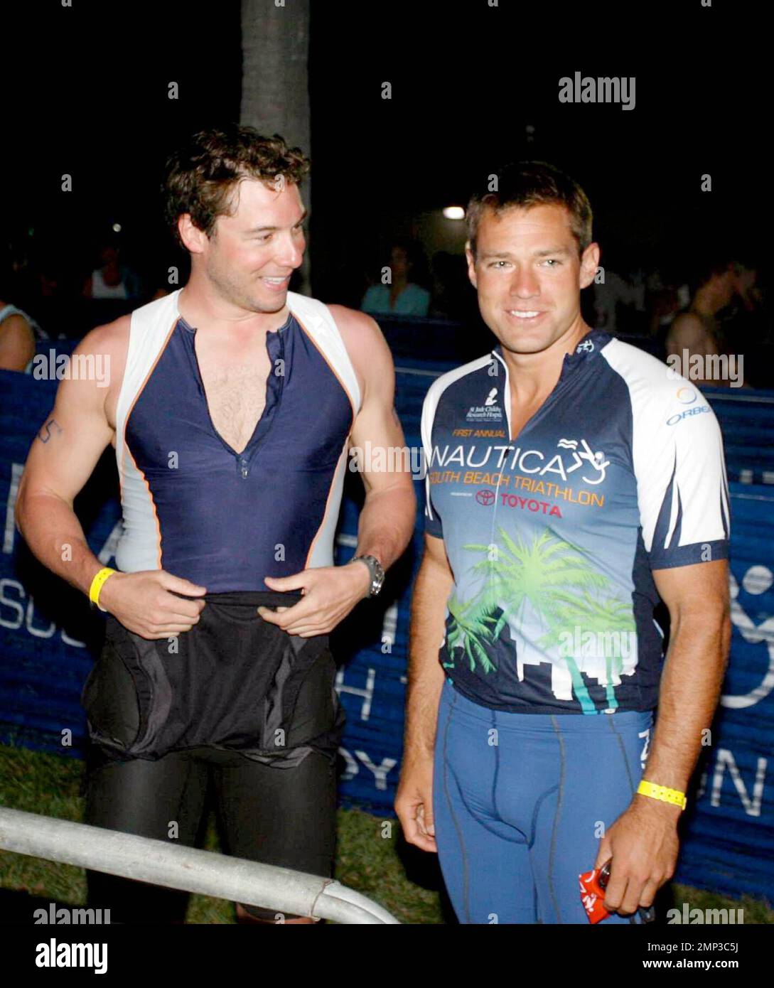 Rocco Dispirito and Andy Baldwin take part in the first annual Nautica ...