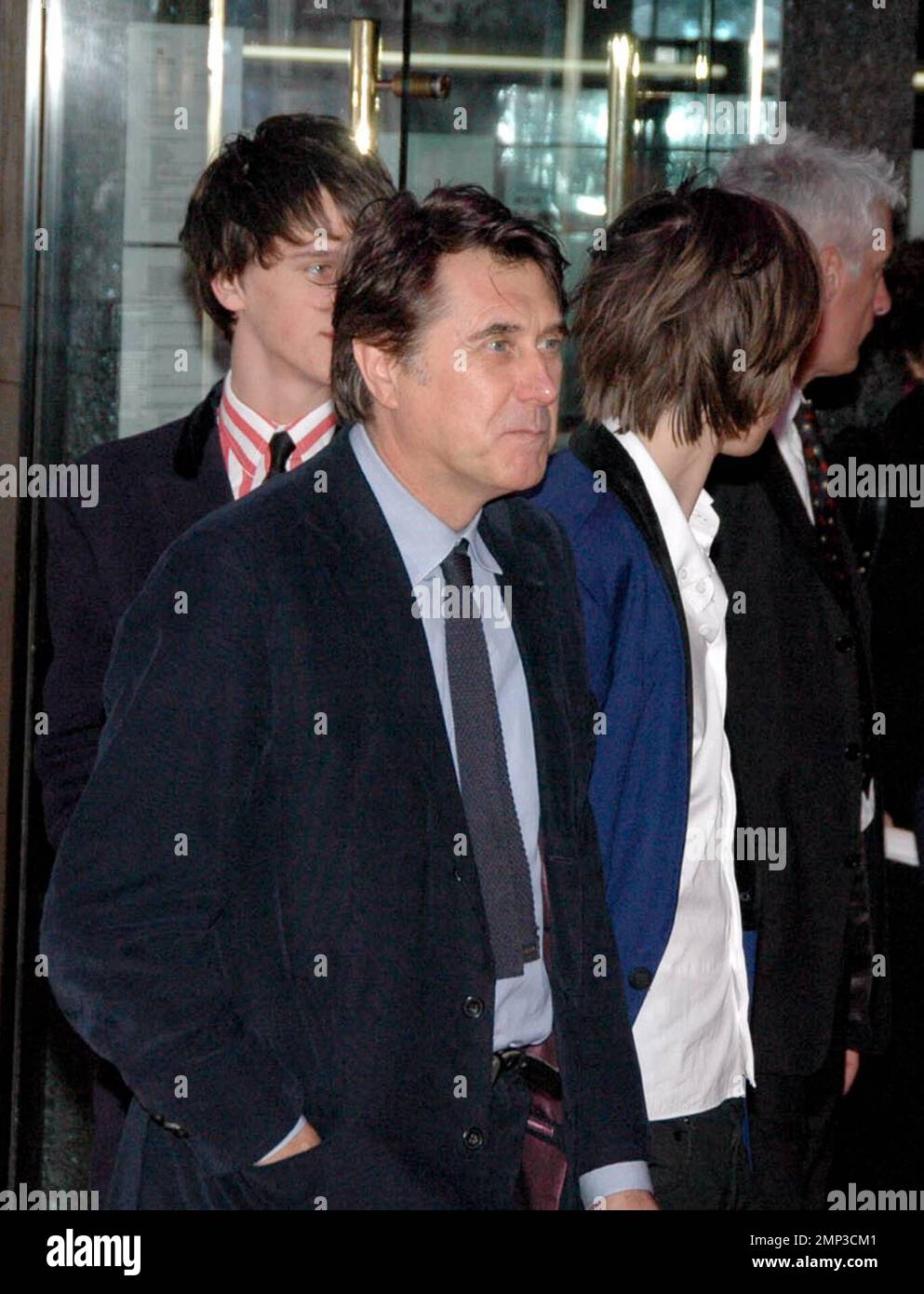 Bryan Ferry attends the premiere of "Flashback for a Fool" at the ...