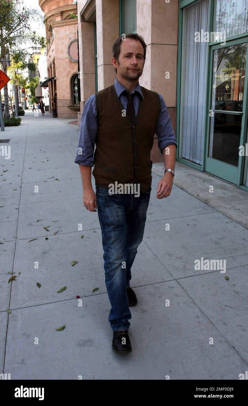 Scottish actor Billy Boyd exits a Beverly Hills cigar shop this ...