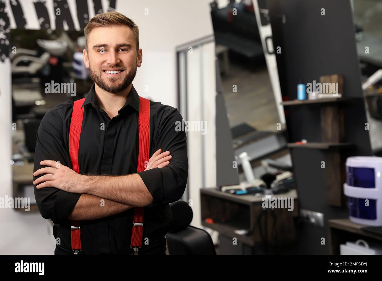 Barber shop business owner hi-res stock photography and images - Alamy