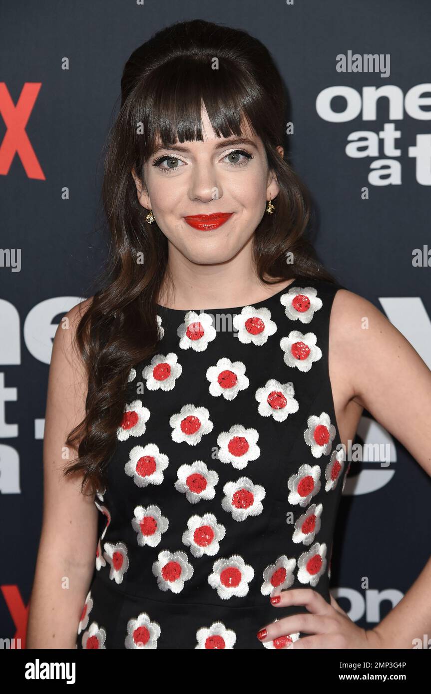 Sheridan Pierce attends the Los Angeles premiere of "One Day at a Time ...
