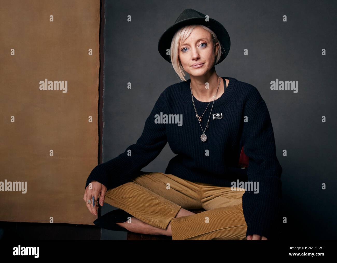Andrea Riseborough poses for a portrait to promote the film,"Nancy," at ...