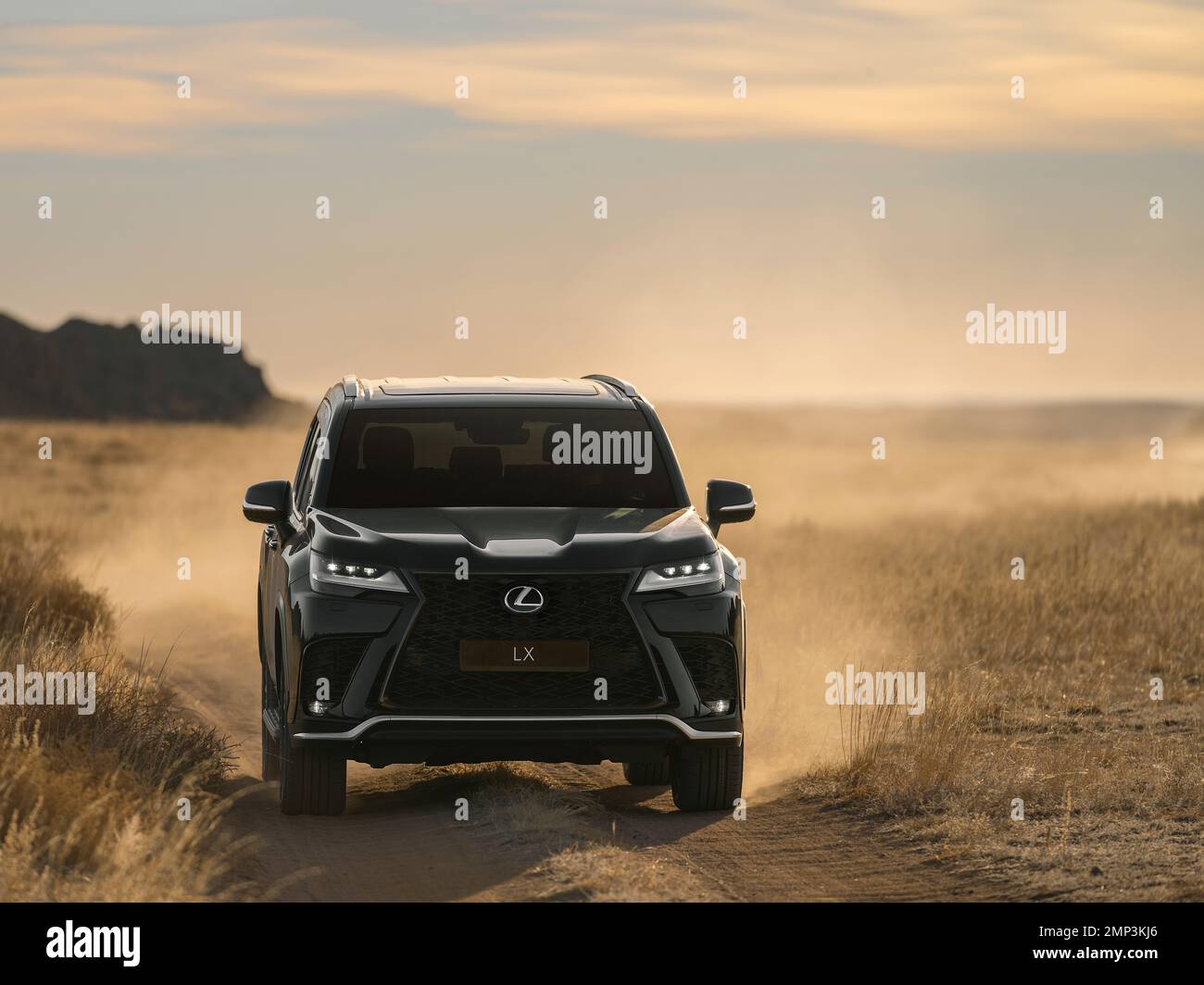 Lexus LX 600 F Sport Mongolian country Stock Photo - Alamy