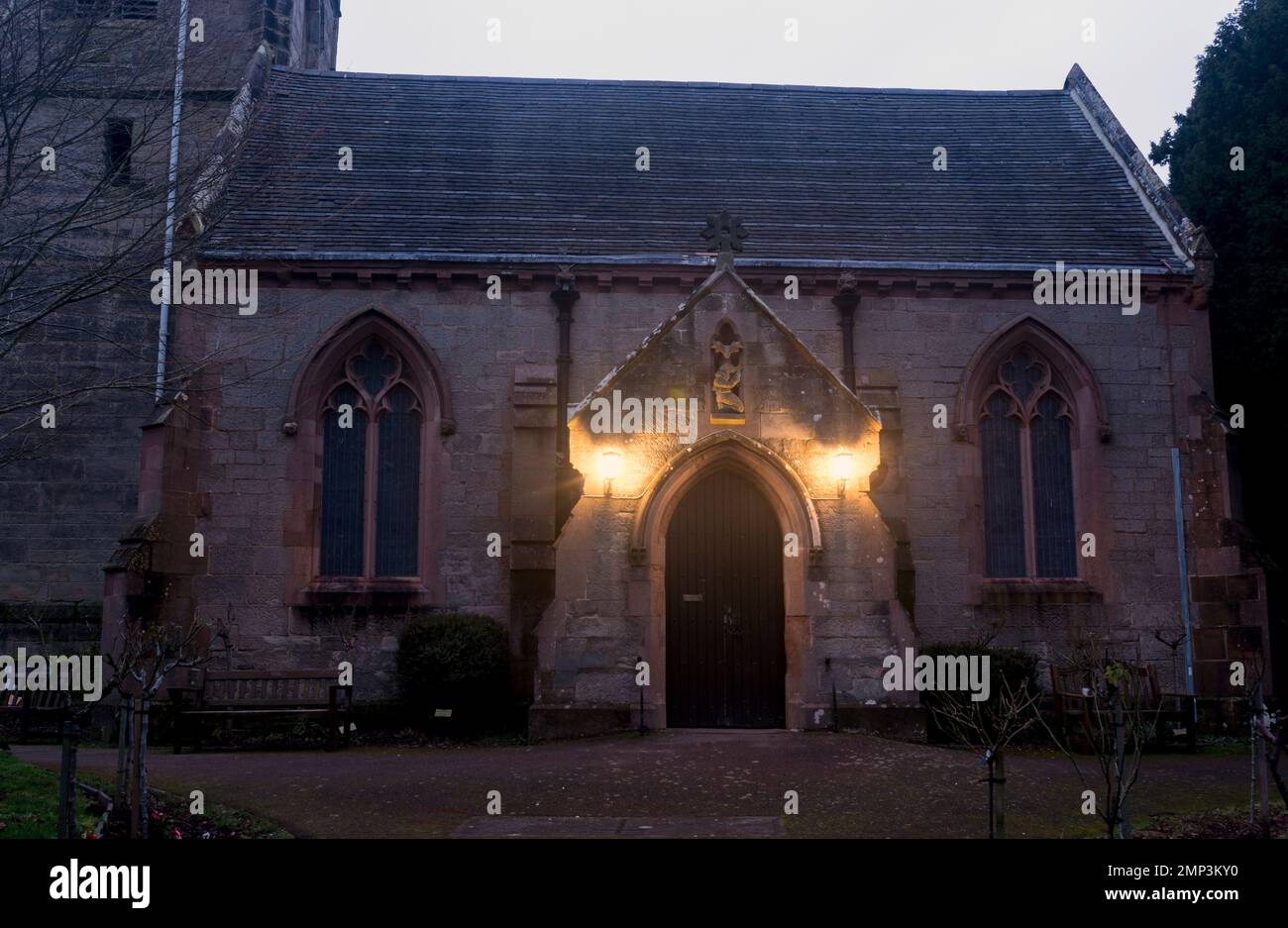 St. Giles Church, Exhall, near Bedworth, Warwickshire, England, UK ...