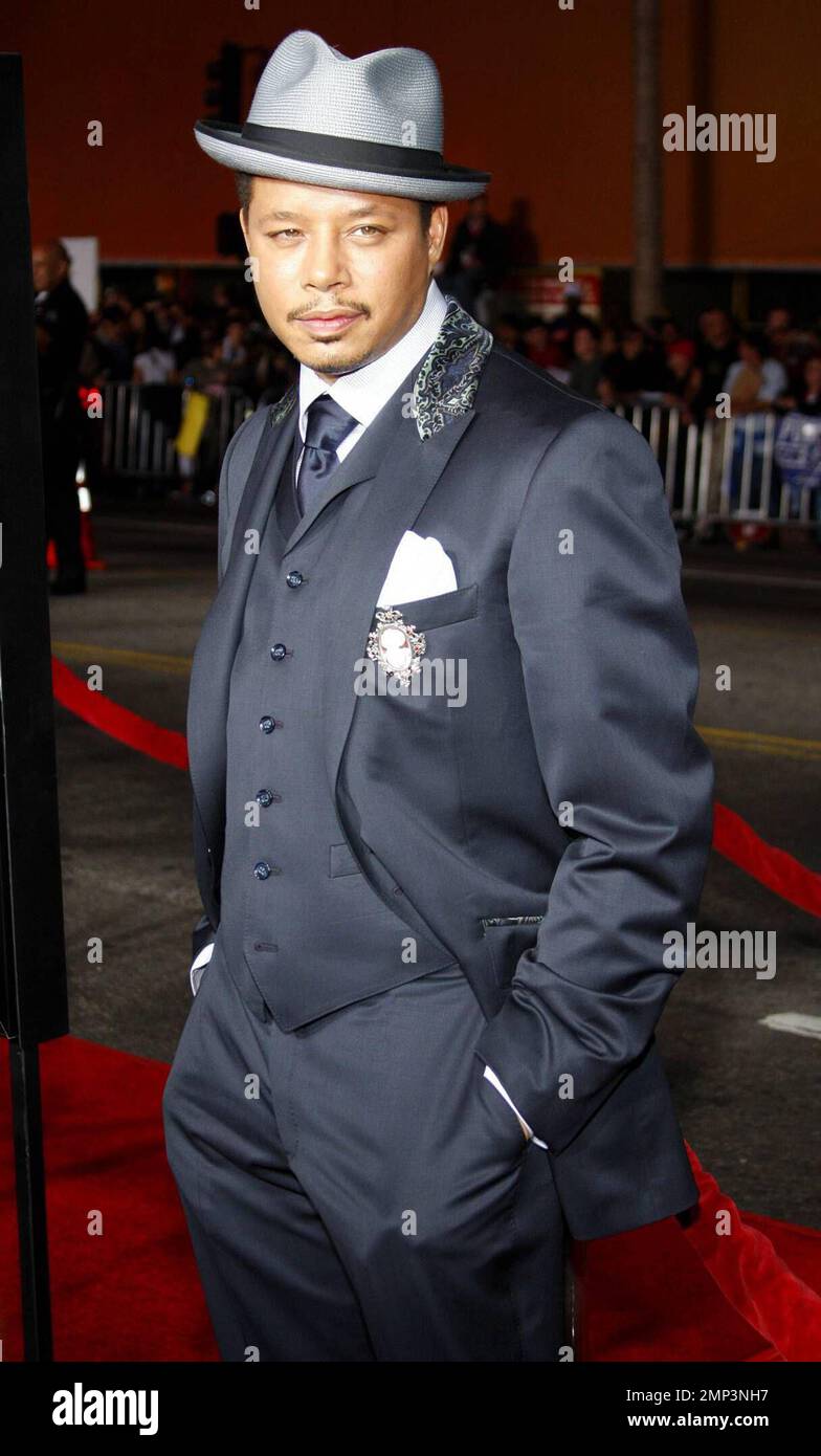 Terrence Howard arrives at Grauman's Chinese Theater for the "Iron Man ...