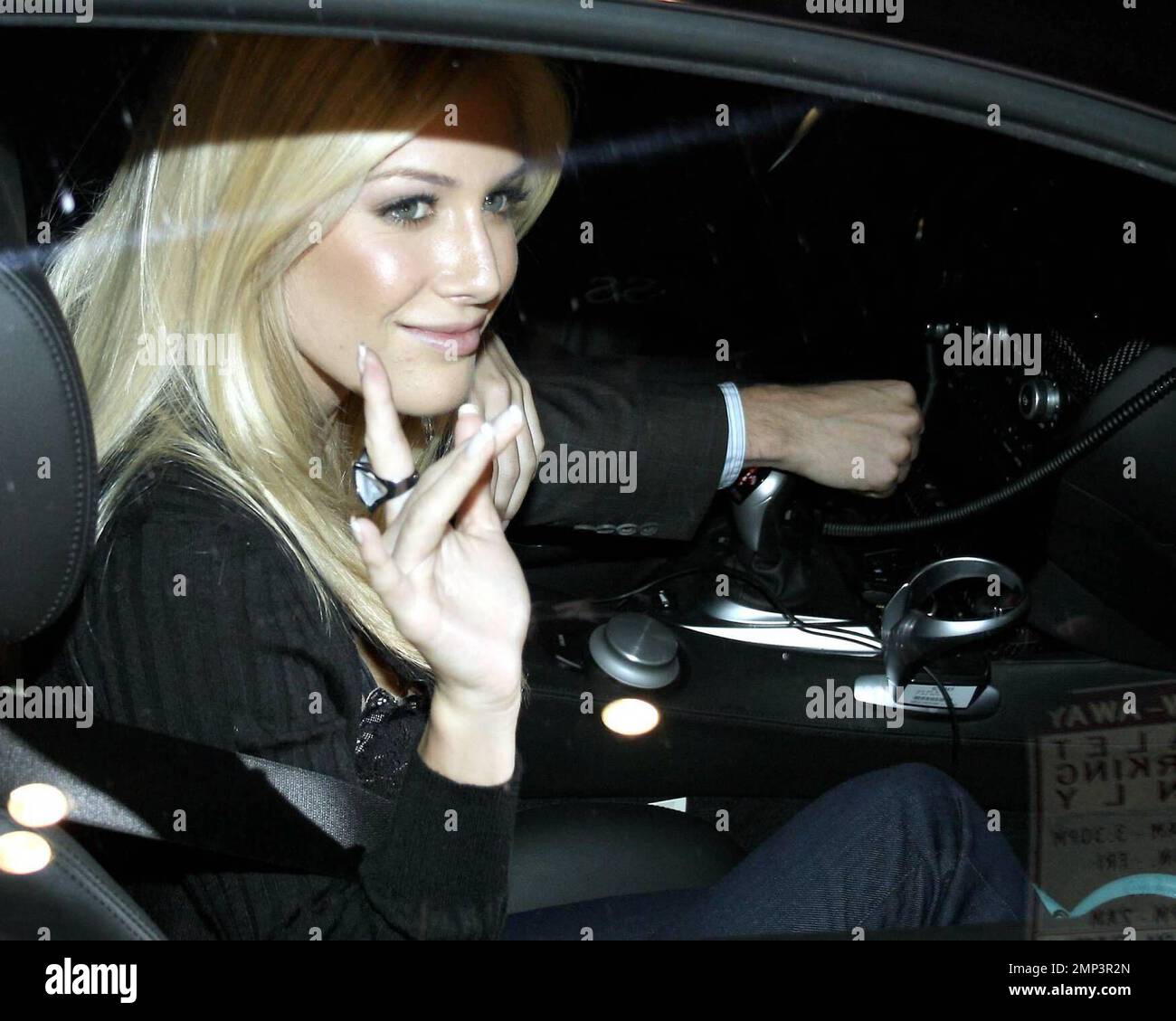 Heidi Montag signs autographs, including one for a soldier, as she and ...