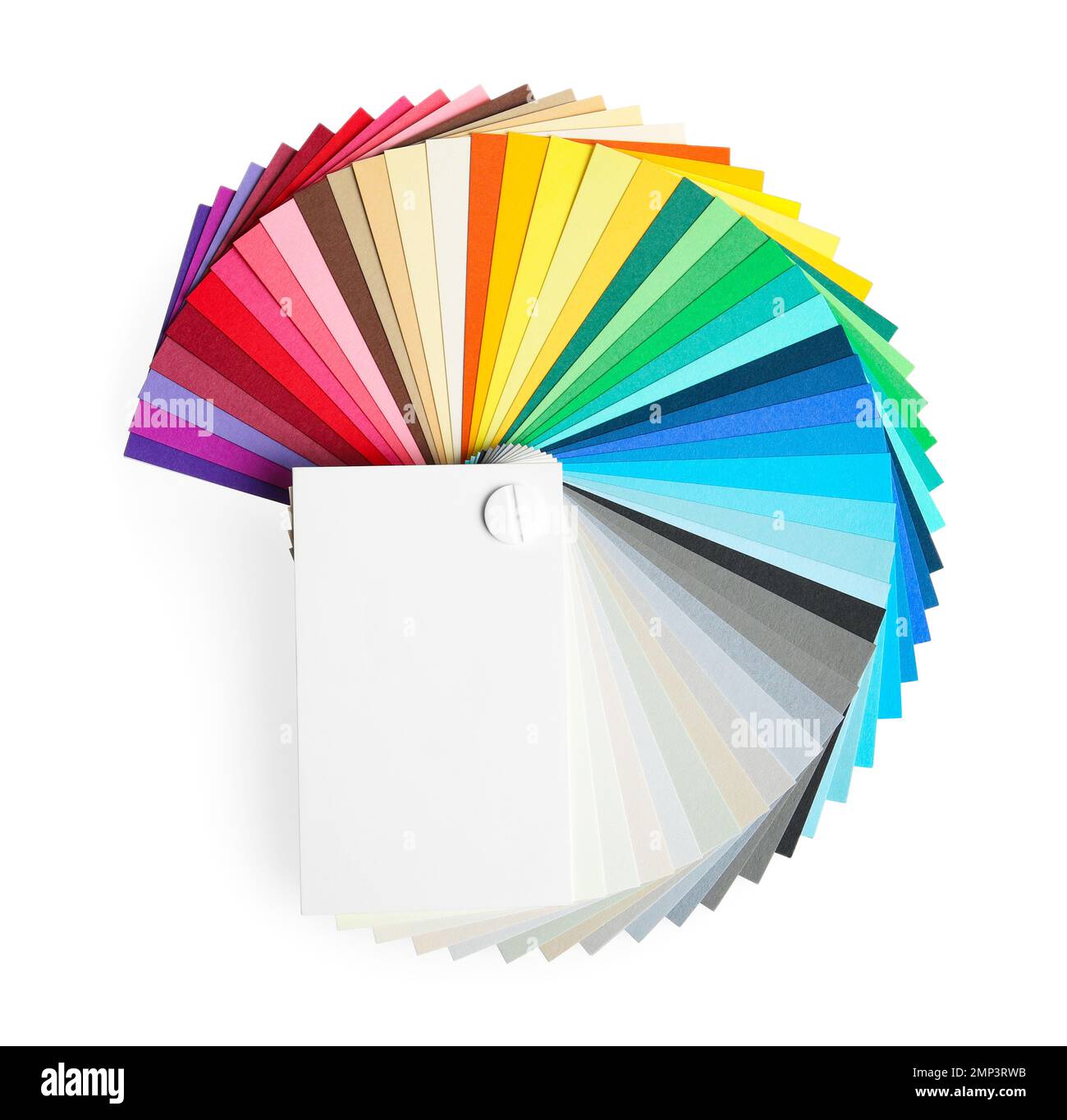Color palette on white background, top view Stock Photo - Alamy