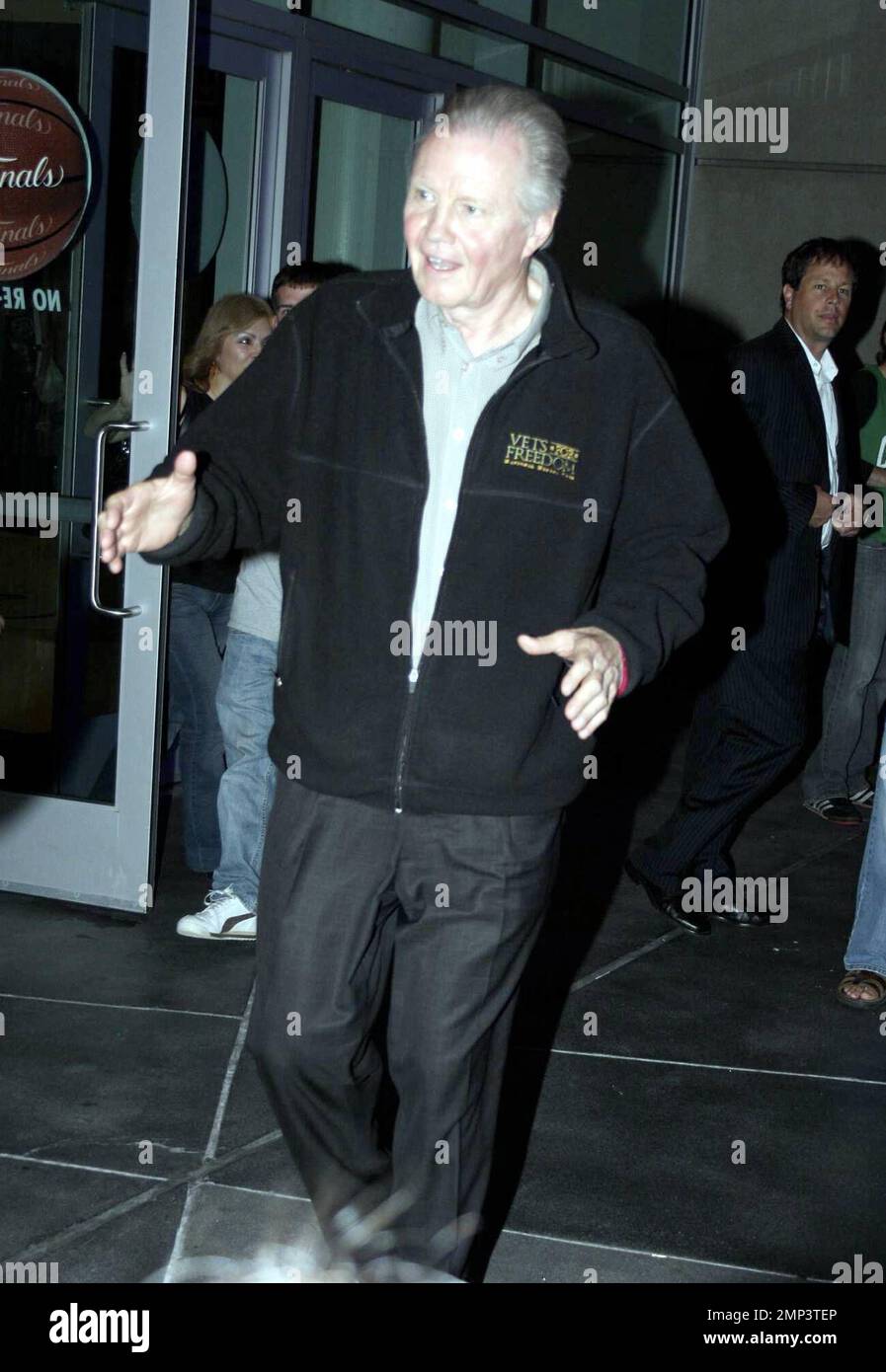Jon Voight attends the Lakers vs. Celtics NBA Finals game three at the ...