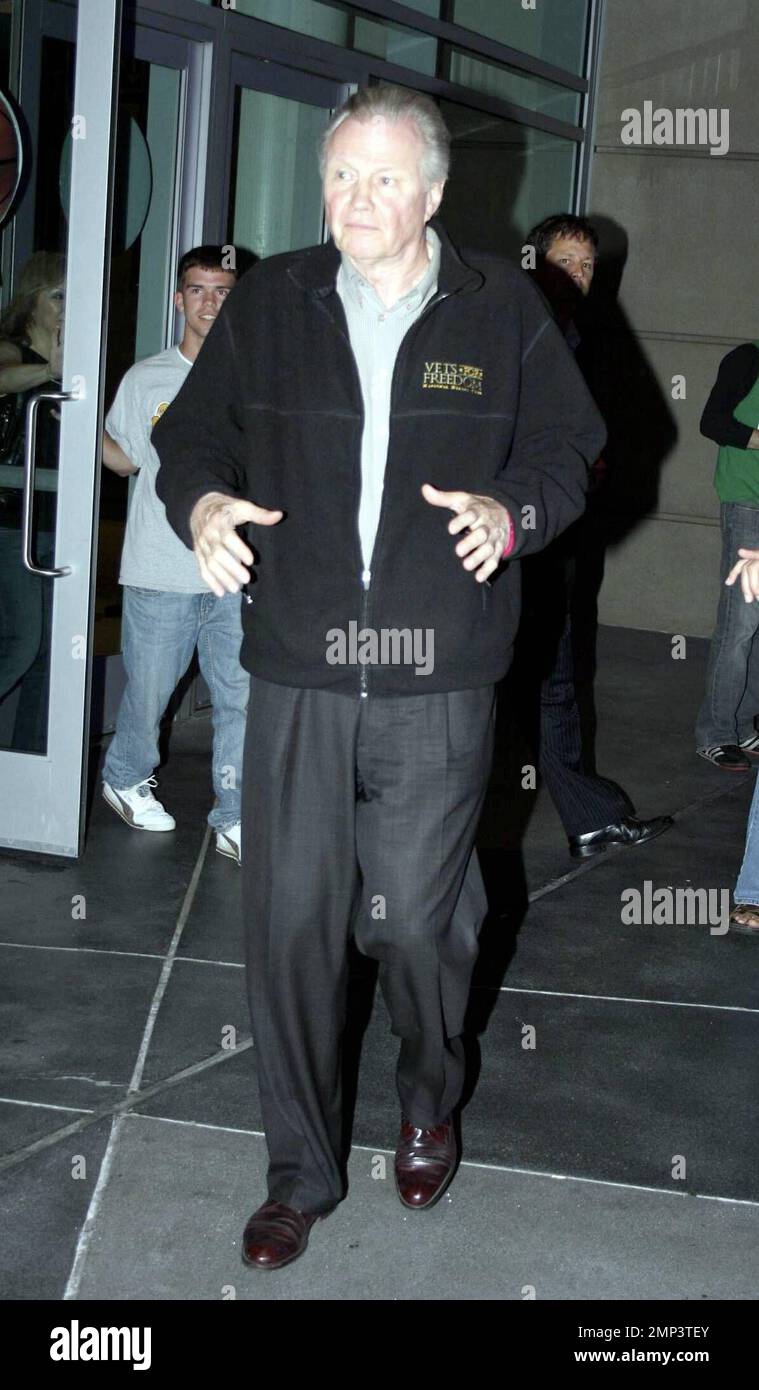 Jon Voight attends the Lakers vs. Celtics NBA Finals game three at the ...