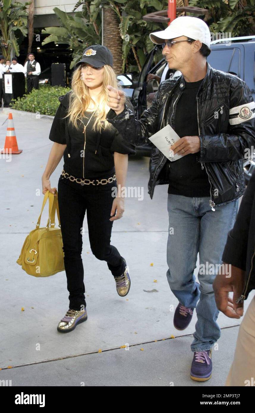 Fergie arrives for the Lakers vs. Celtics NBA Finals game three at the ...