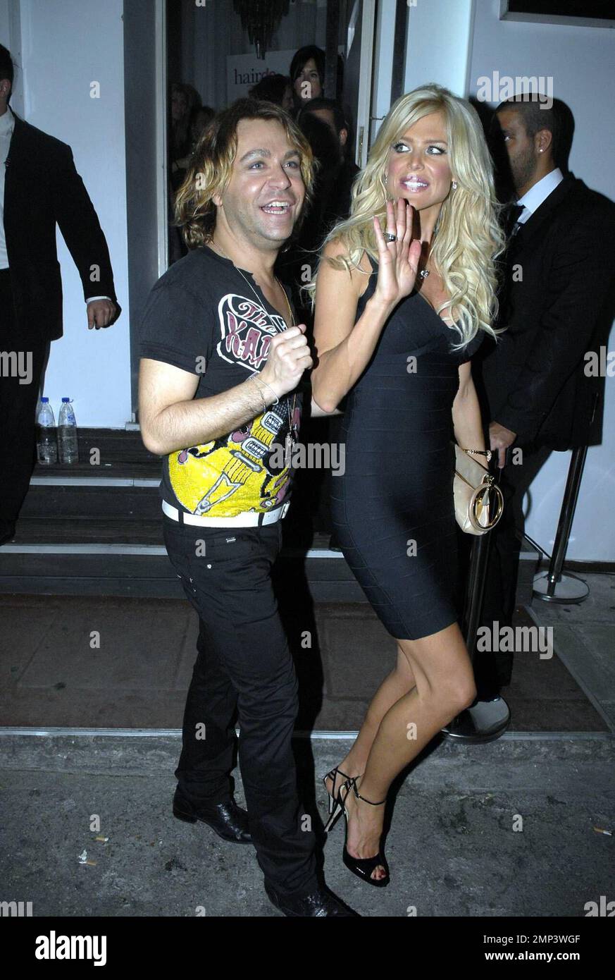 Victoria Silvstedt parties at Villa Mercedes with Greek hair stylist ...