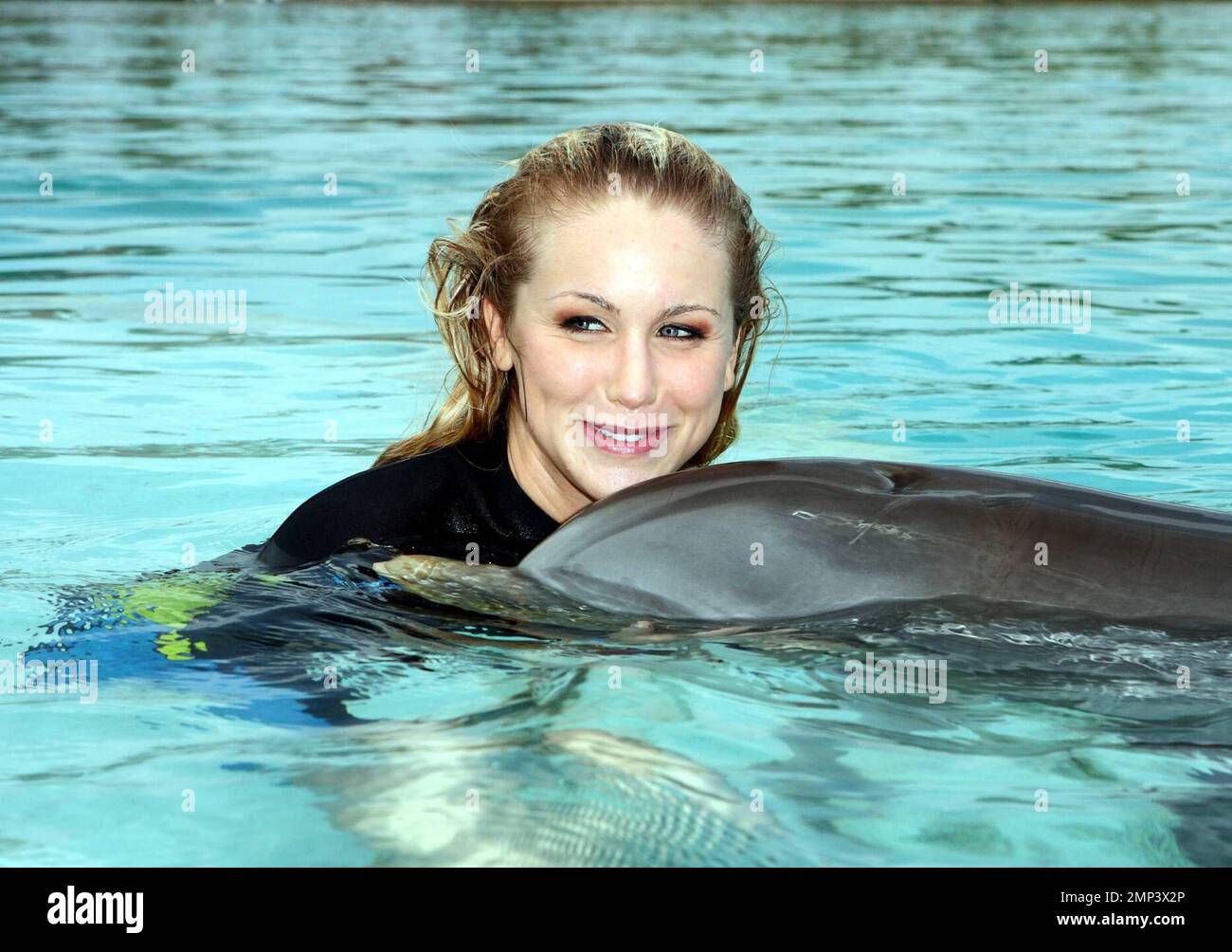 Exclusive!! Miss Missouri Candace Crawford at Dolphin Cay at Atlantis ...