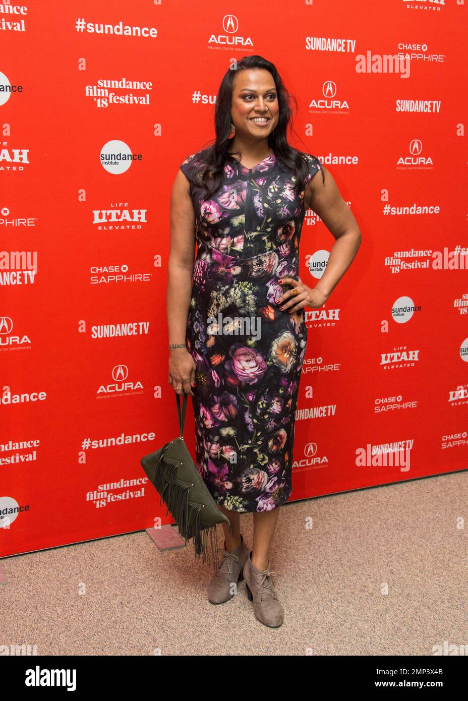 Actress Aneesh Sheth poses during the premiere of the film "A Kid Like ...