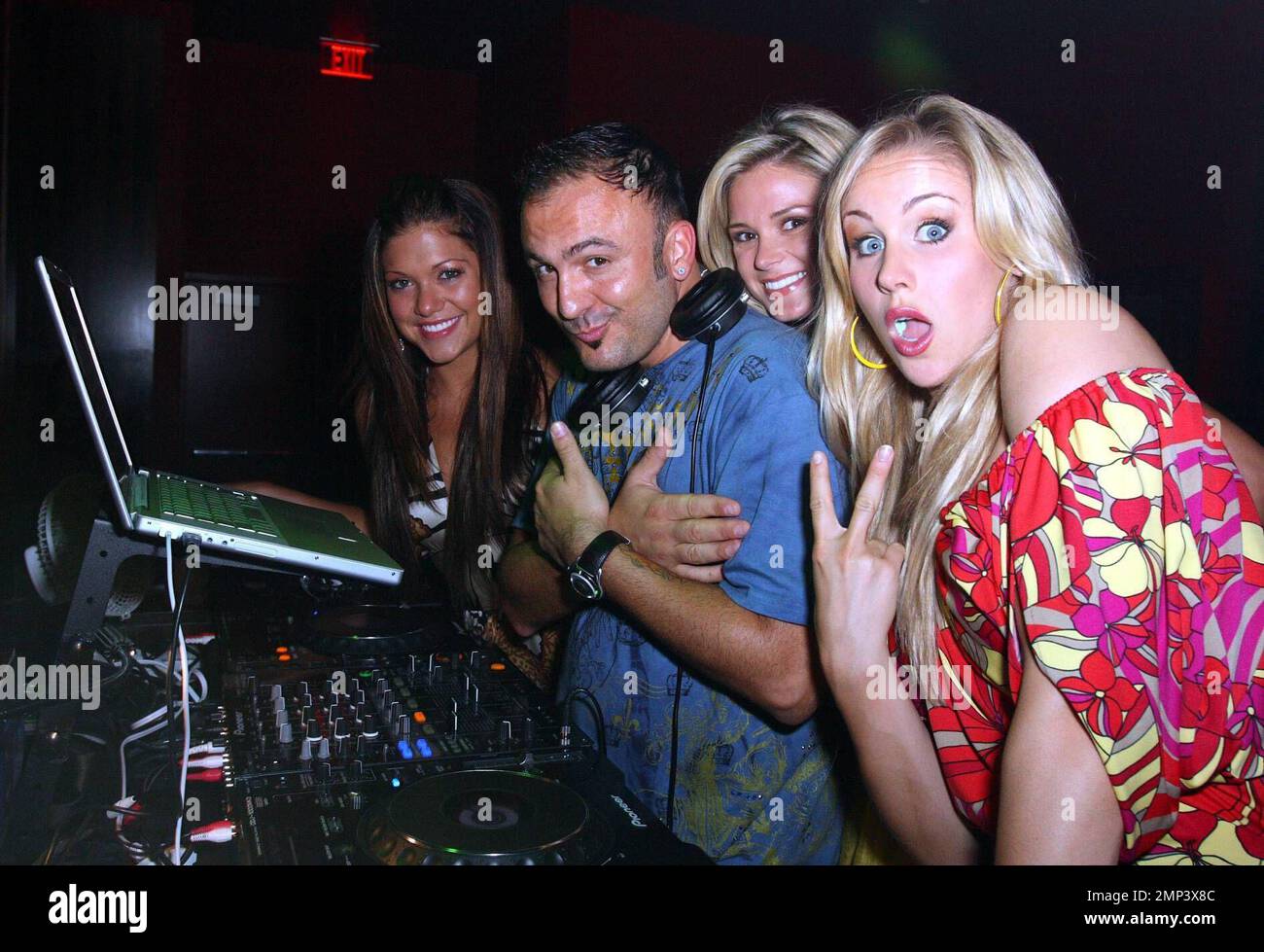 Exclusive!! L-R Miss Teen USA Hilary Cruz, DJ Randy, Miss Oklahoma ...