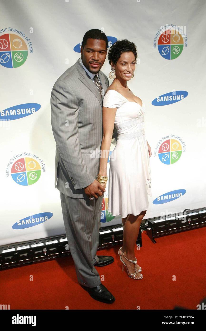 Michael Strathman and Nicole Murphy arriving for the Samsung's 7th ...