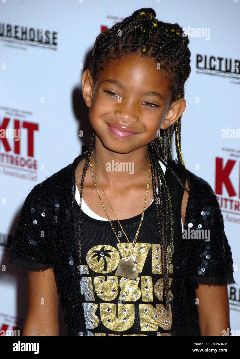 Willow Smith attends the New York City premiere of "Kit Kittredge" at ...