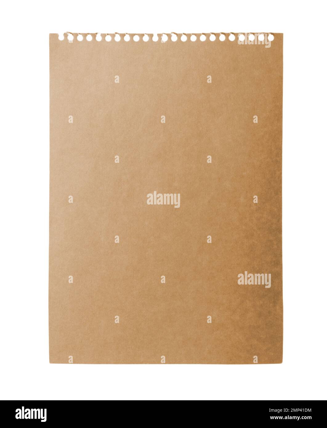 Blank notebook paper isolated on white. Space for design Stock Photo ...