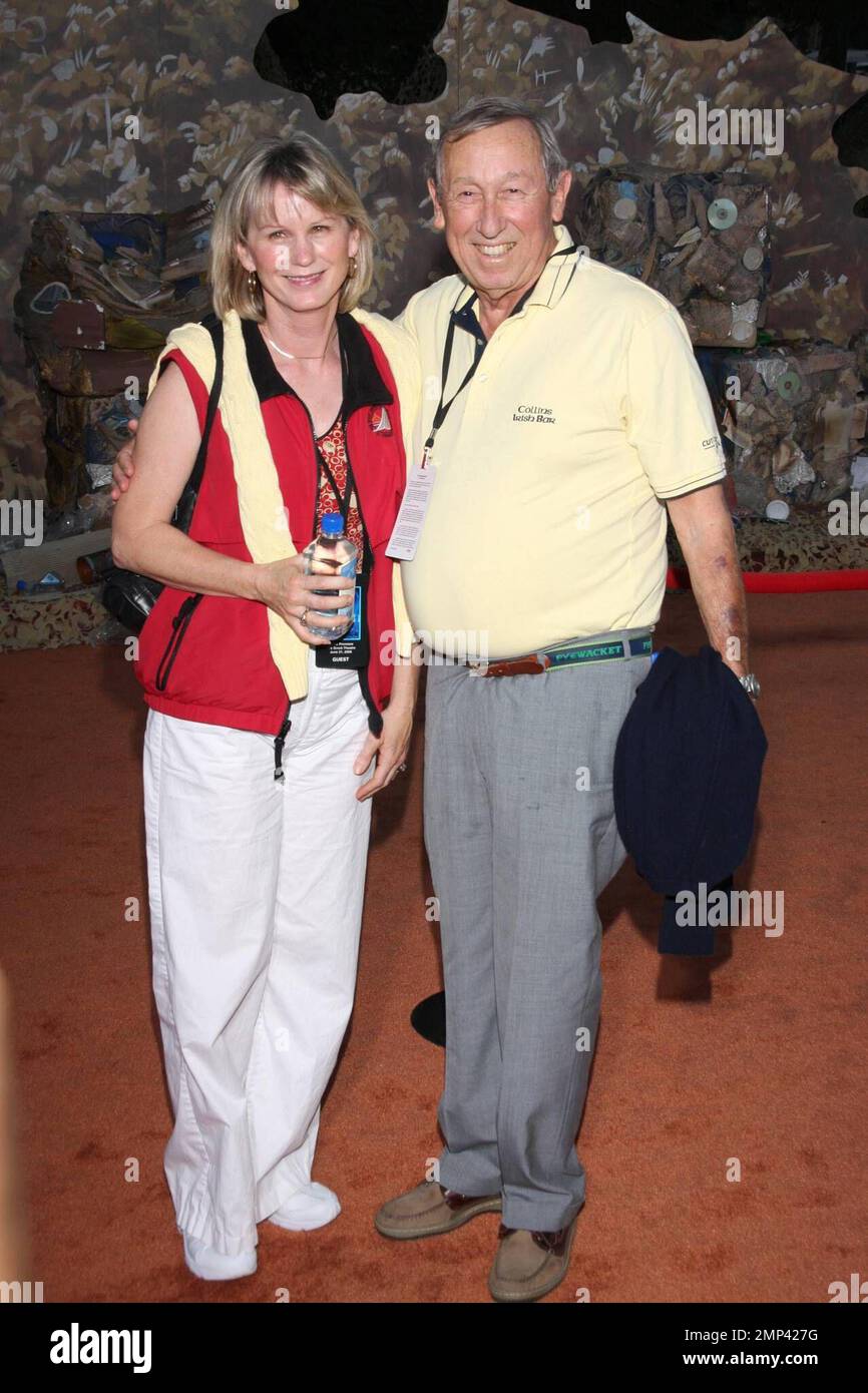 Leslie Disney and Roy Disney arrive for the world premiere of WALL-E at ...