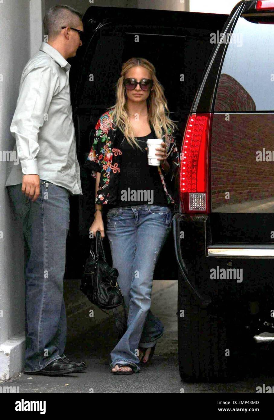Nicole Richie attends traffic school this morning in Los Angeles. Los ...