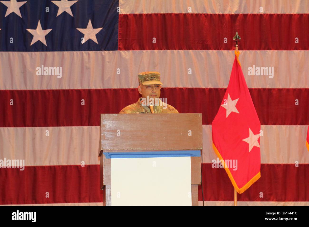 U.S. Army Maj. Gen. Mark McCormack, commanding general of the 28th ...