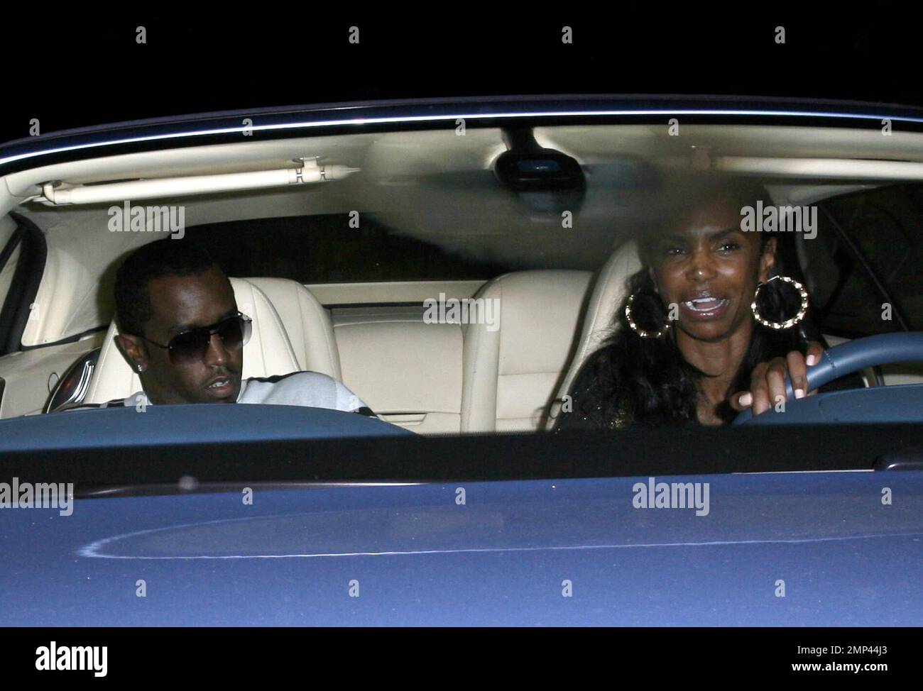 P Diddy hangs out and signs autographs at Crown Bar, Los Angeles, CA, 6 ...