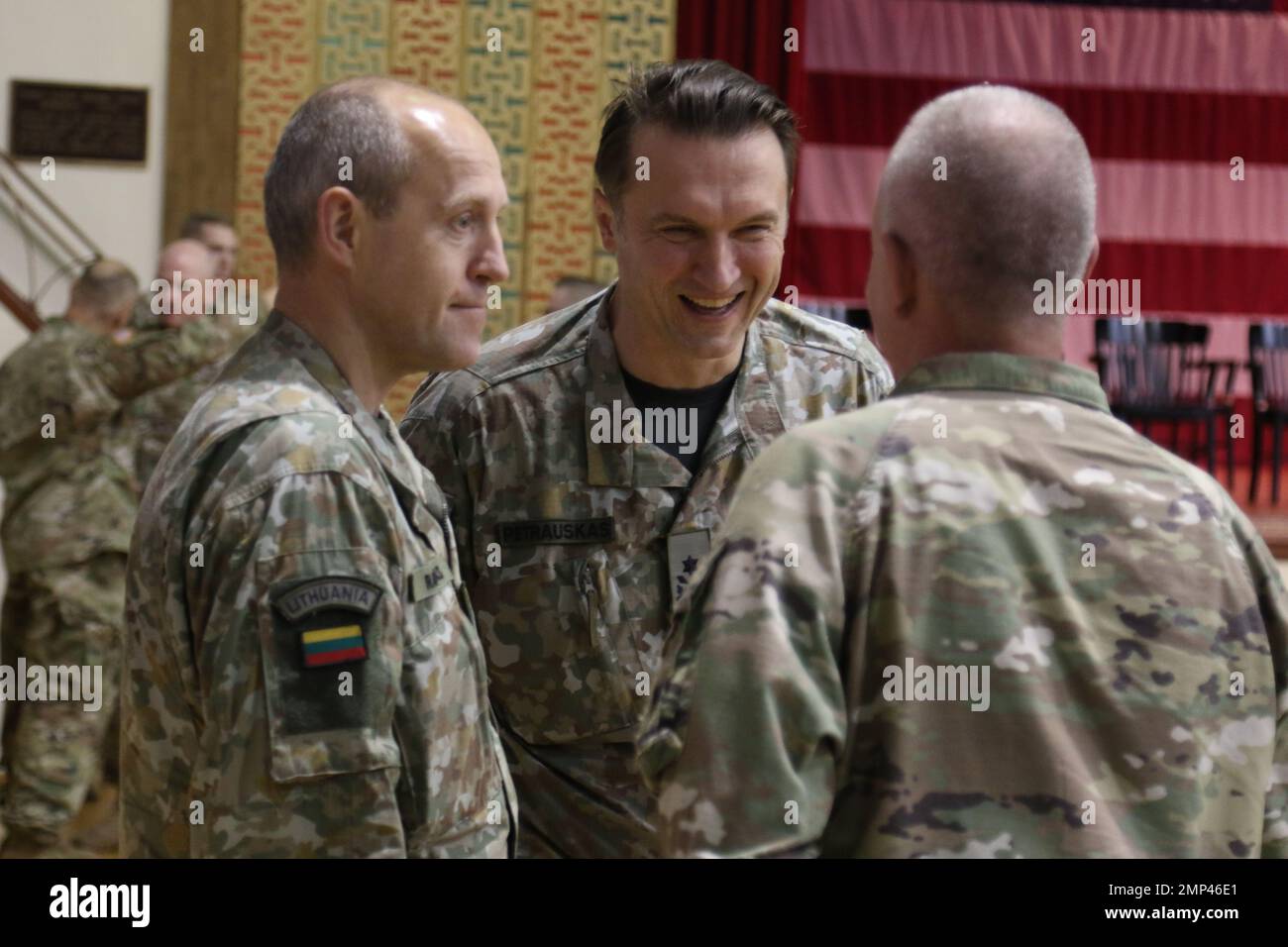 U.S. Army Maj. Gen. Mark Schindler, the Adjutant General of ...