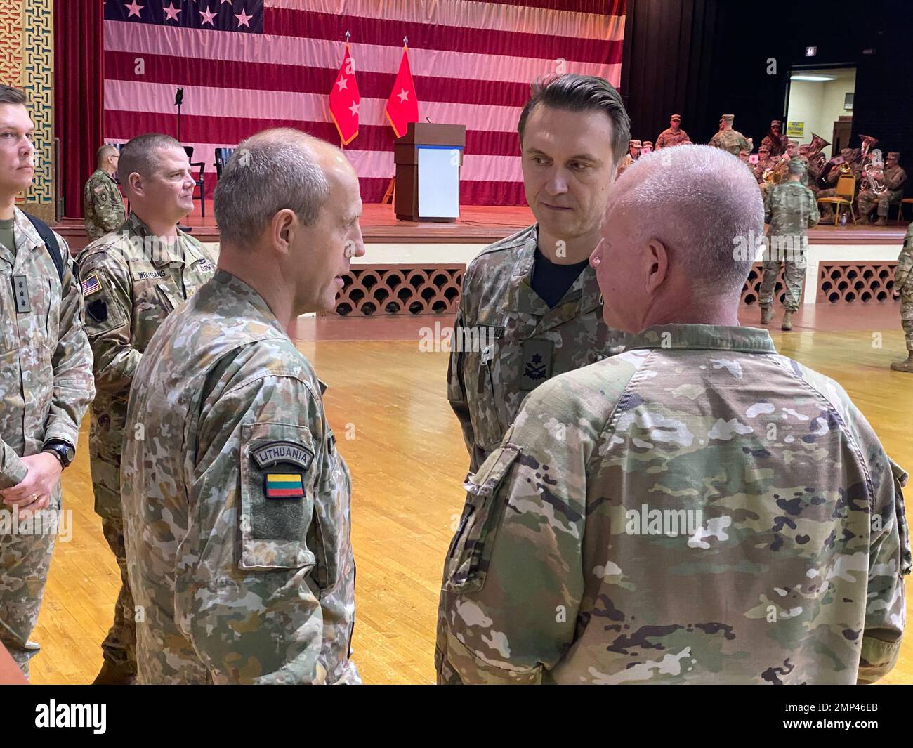 U.S. Army Maj. Gen. Mark Schindler, the Adjutant General of ...