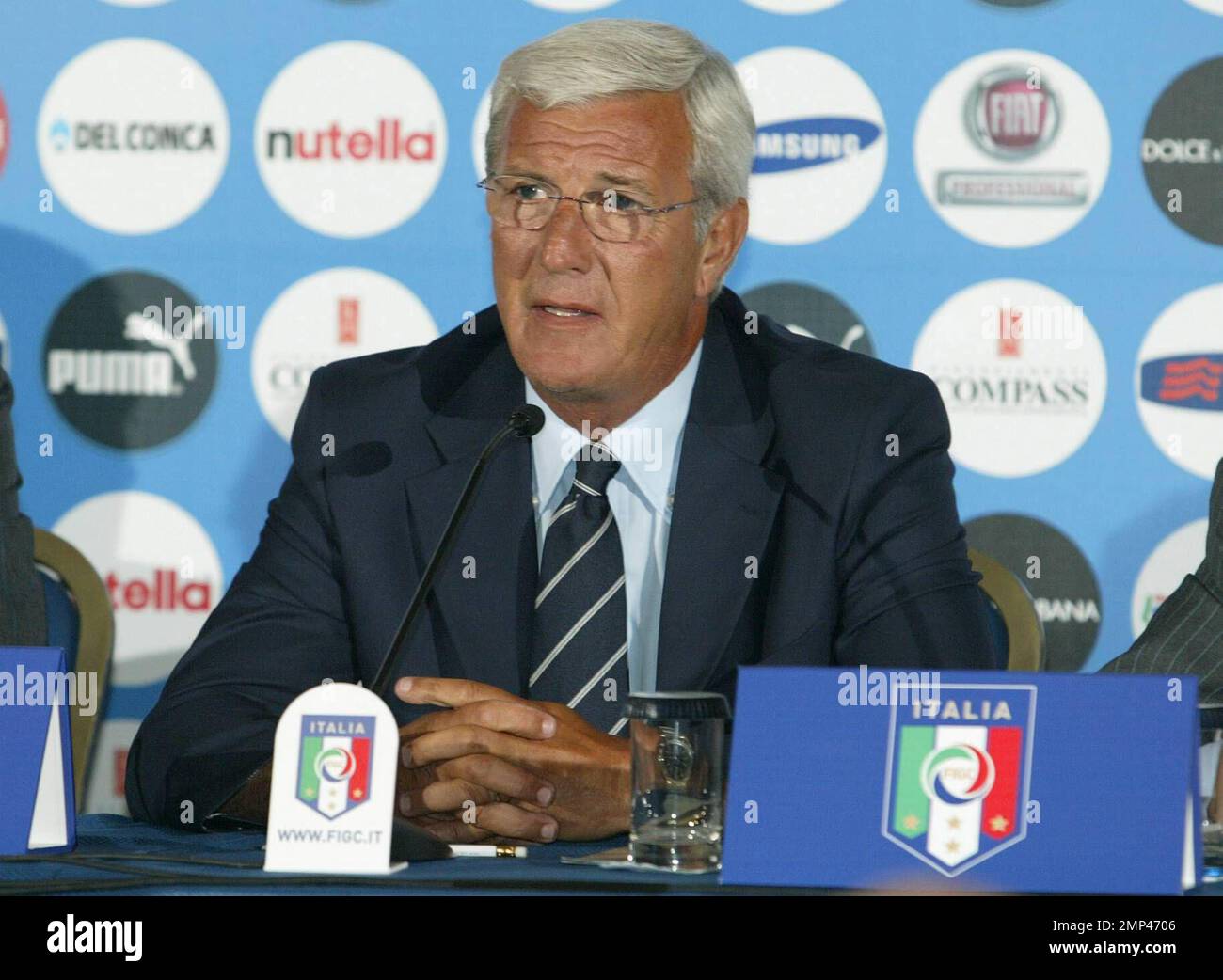 Marcello lippi coach italy soccer hi-res stock photography and images ...