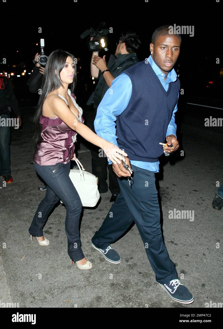 Kim Kardashian Reggie Bush Dancing
