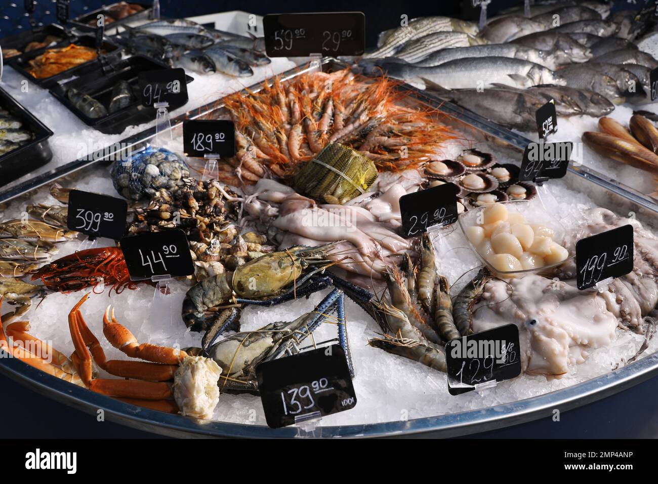Types of shellfish hi-res stock photography and images - Alamy