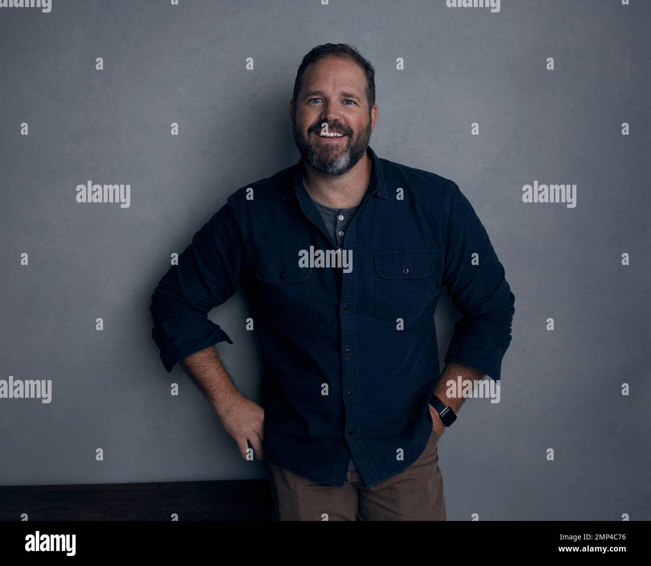 David Denman poses for a portrait to promote the film "Puzzle" at the ...