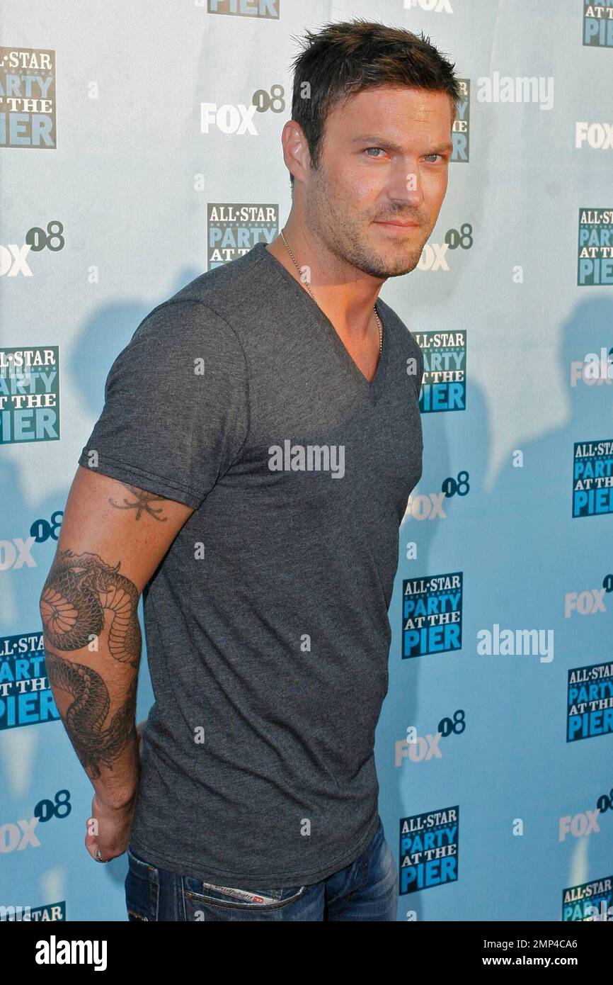 Brian Austin Green arrives at the FOX All-Star Party at the Pier in ...